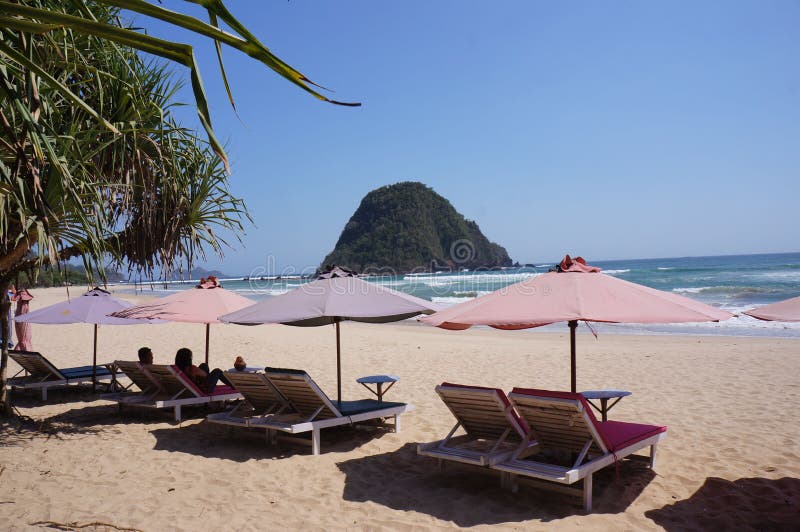 Beach editorial stock image. Image of java, ocean, vacation - 45373659