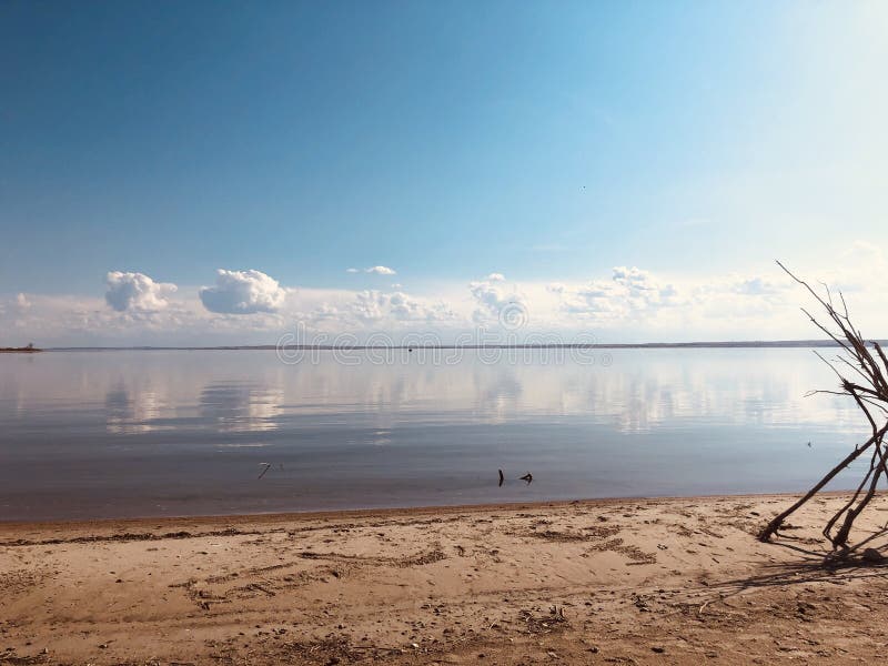 Beach reflection stock photo. Image of water, reflection - 223245134