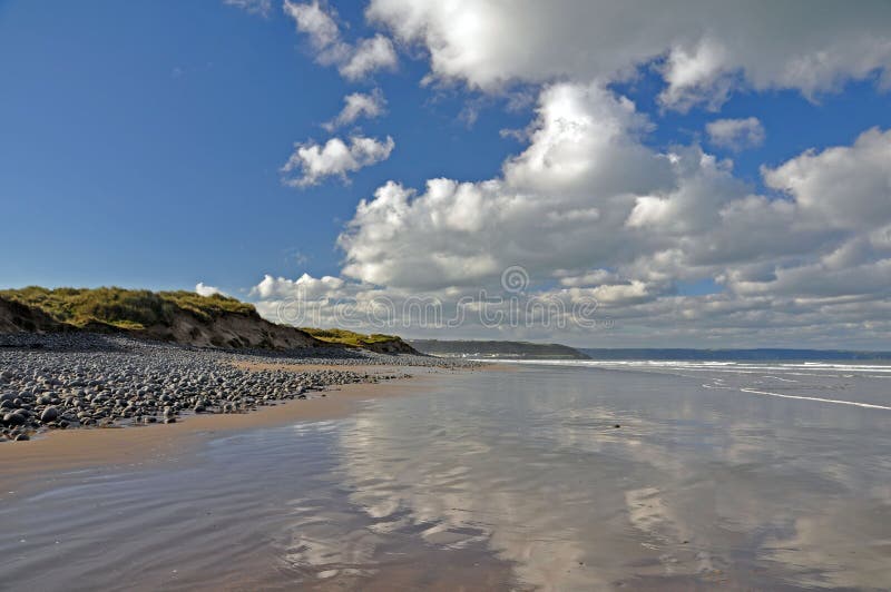Beach reflections stock photo. Image of holiday, colurful - 22022592
