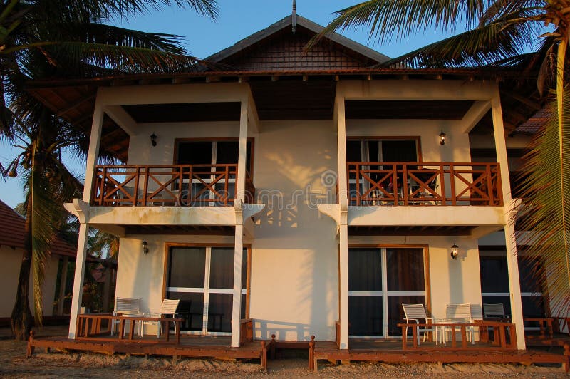 Beach Resort Building 2 stock image. Image of carefree - 816835