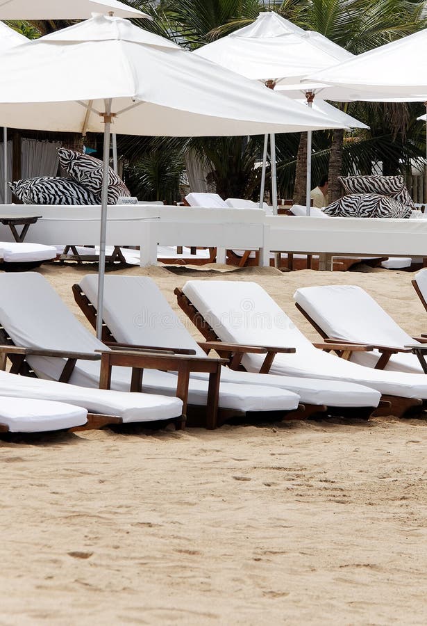 Beach Rest Pavillion in Gili Islands Stock Image - Image of coast ...