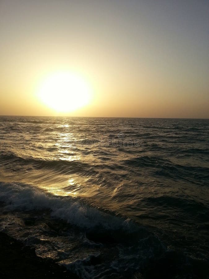 The Beach in Rishon LeZion Israel Stock Image - Image of seaside ...