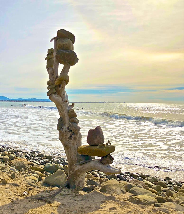 Beach Rock art stock image. Image of rock, rocks, clever - 108495531