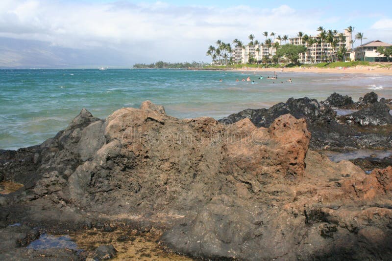 Beach Rocks stock image. Image of looking, ocean, environment - 47494005