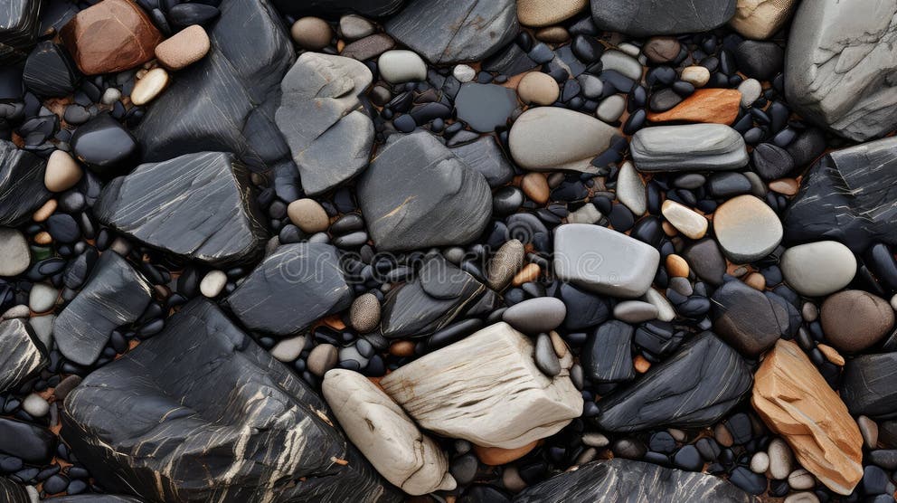 Beach rocky texture stock image. Image of contrast, waves - 369884679