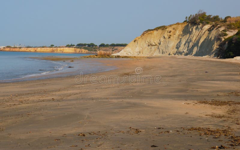 Beach Rota stock image. Image of andalusia, vacation - 25793557