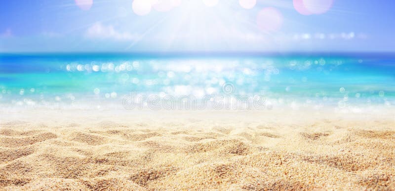 Sea and Sand Abstract stock image. Image of ocean, focus - 44747707