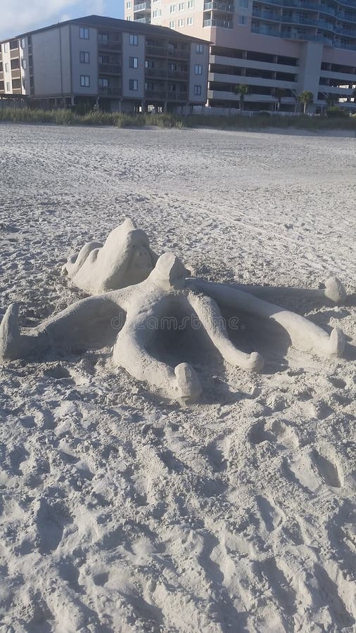 Beach sand art stock photo. Image of frost, geology - 182266574