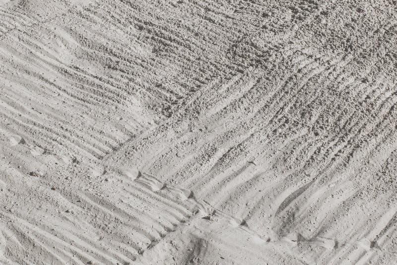 Beach Sand Rake Screed Abstract Pattern Texture Background Stock Photo ...