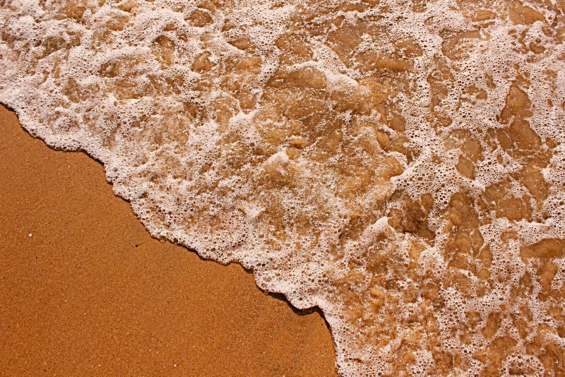 Beach sand at the seashore stock image. Image of aqua - 64250819
