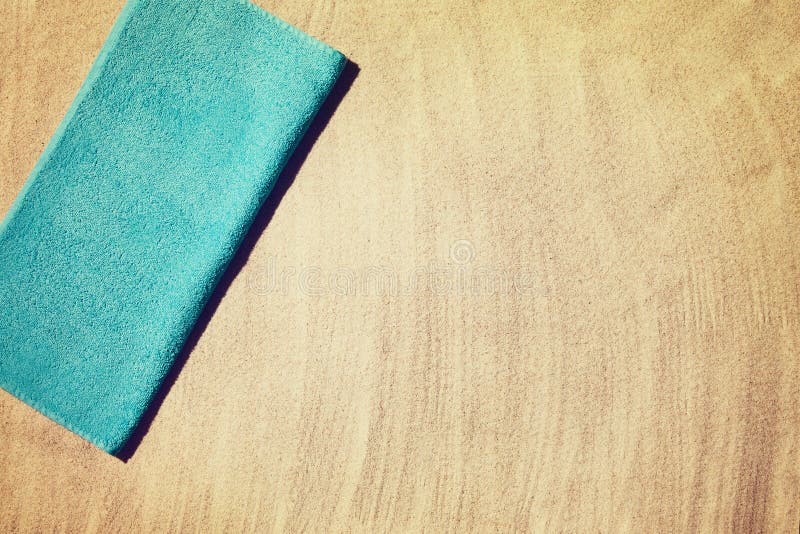 Beach and Sand Texture Seen from Above, Top View Stock Image - Image of ...