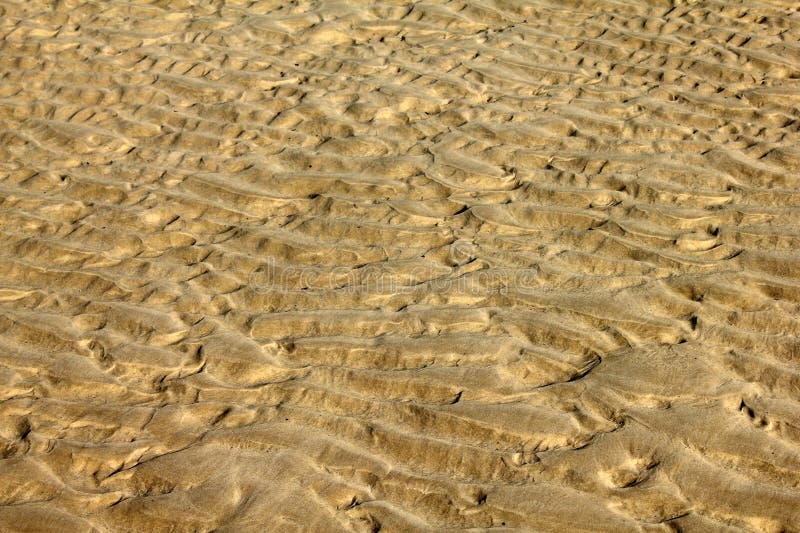 Beach Sand Texture with Waves Stock Photo - Image of summer, desert ...