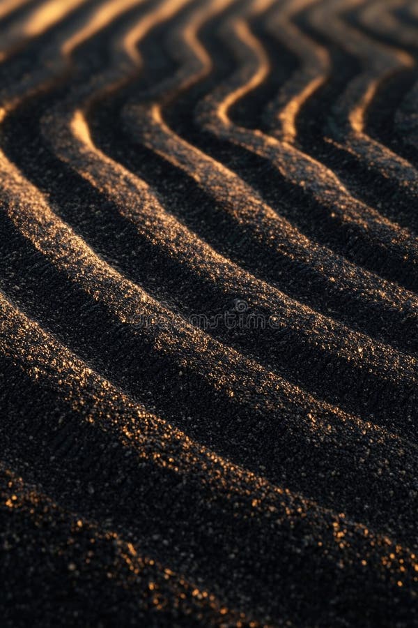 Beach Sand Wave Patterns stock image. Image of beauty - 362050119