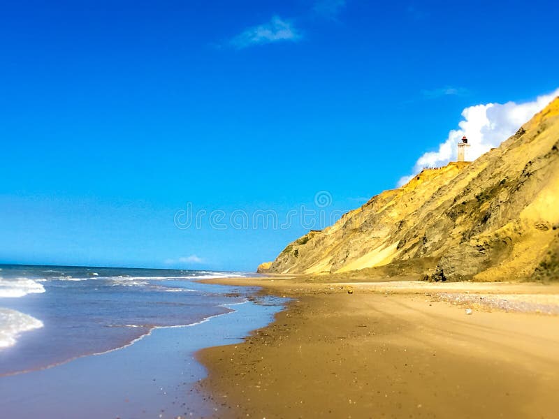 Beach stock image. Image of sandbanks, beach, sand, danmark - 113206325