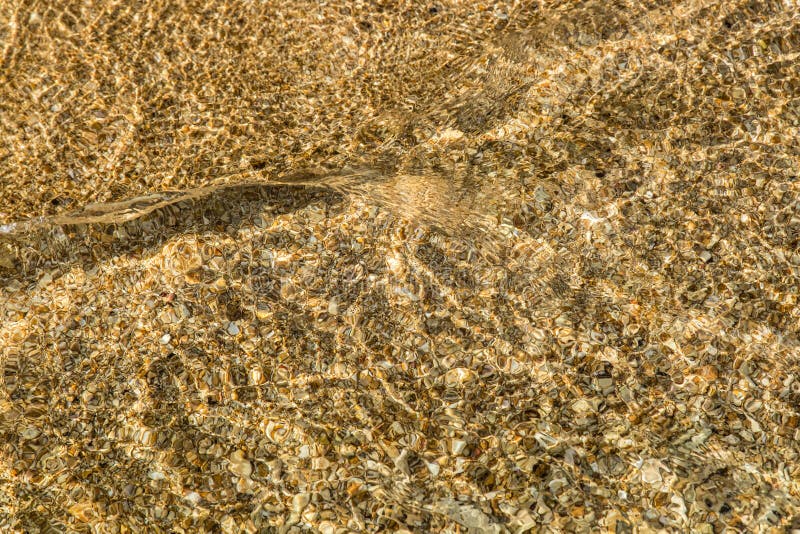 Beach Sands and Sea Close Up Top View Stock Image - Image of bright ...