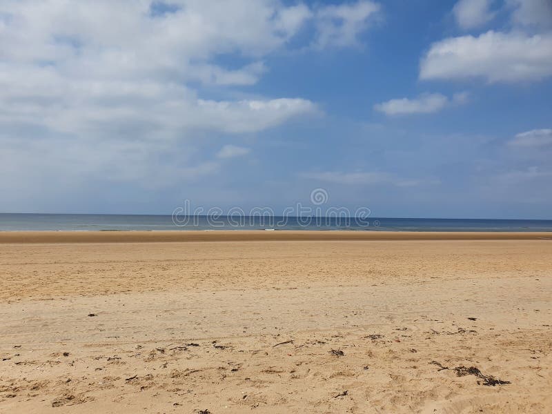 Beach sandy sea stock image. Image of formby, england - 198596999