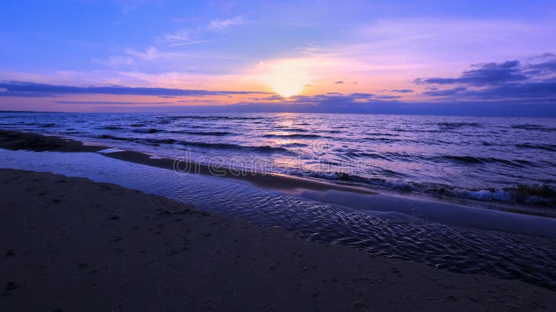 Beach Saulkrasti, Latvia stock photo. Image of nature - 299415426