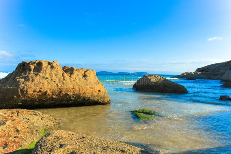 Beach scape stock image. Image of blue, beach, scape - 40502319