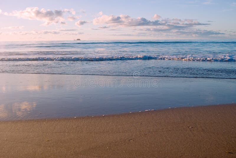 Beach scene - blue nature stock image. Image of seaside - 4784963