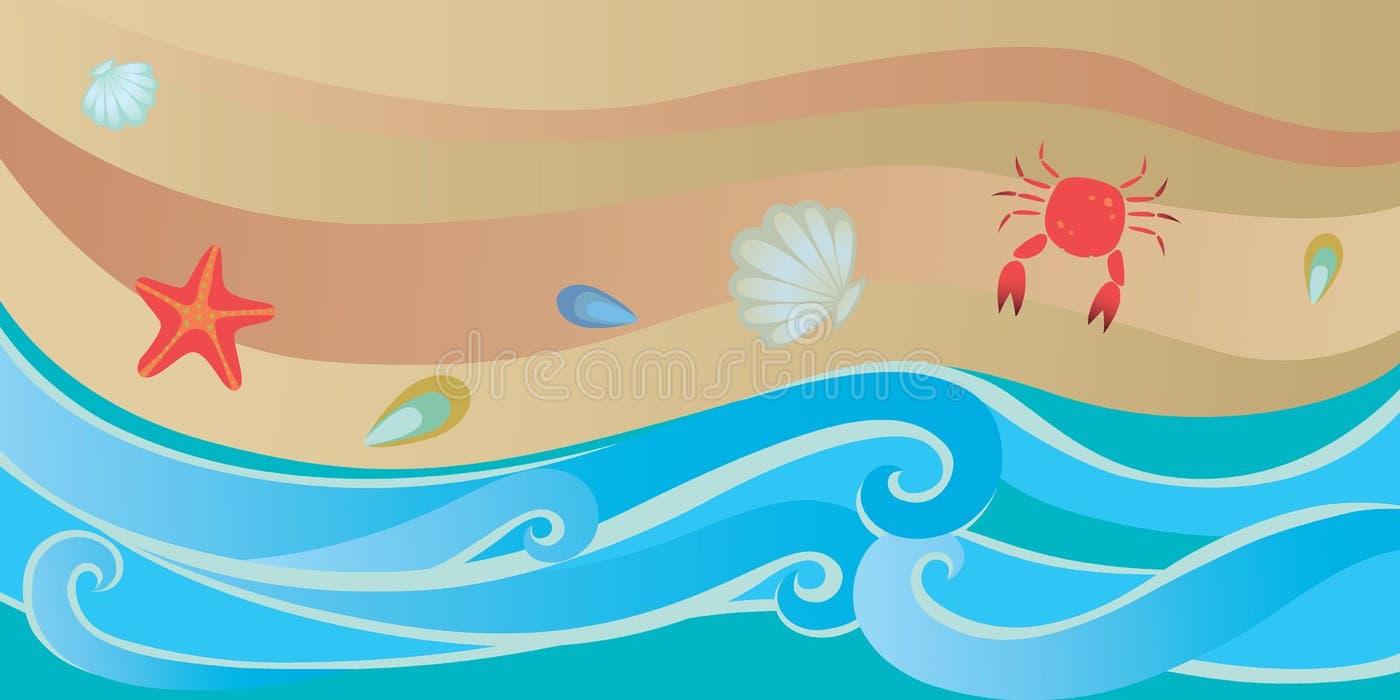 Beach Creatures Stock Illustrations – 2,750 Beach Creatures Stock ...