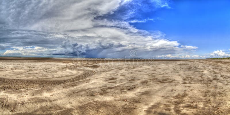 Beach Scene at Lee Point, Northern Territory, Australia Stock Photo ...
