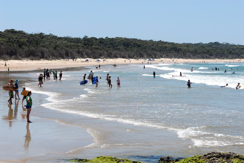 Newcastle Coast View 1 stock photo. Image of beach, travel - 6495748
