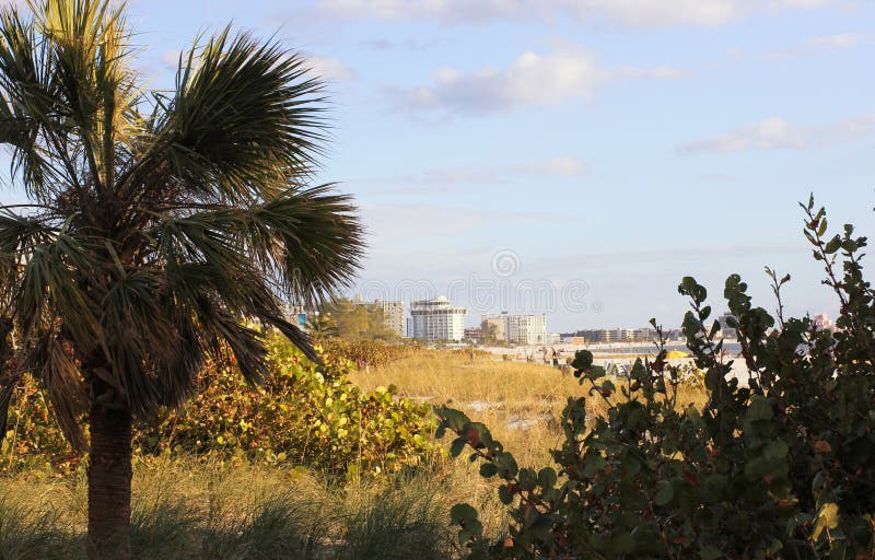 Beach Scene on Sunny Afternoon St Pete Beach Florida Stock Image ...