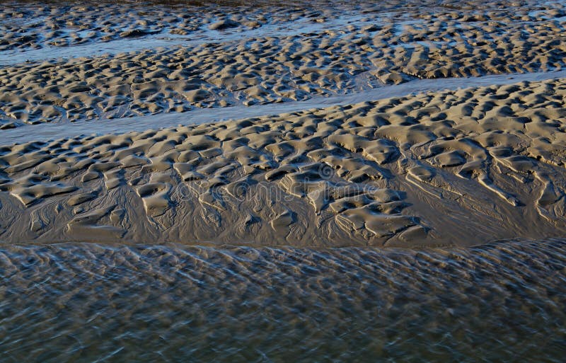 Beach Scene Tides Out Texture Effects Stock Photos - Free & Royalty ...