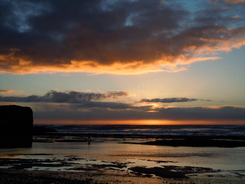 Beach Scenery At Golden Hour Picture. Image: 115773951