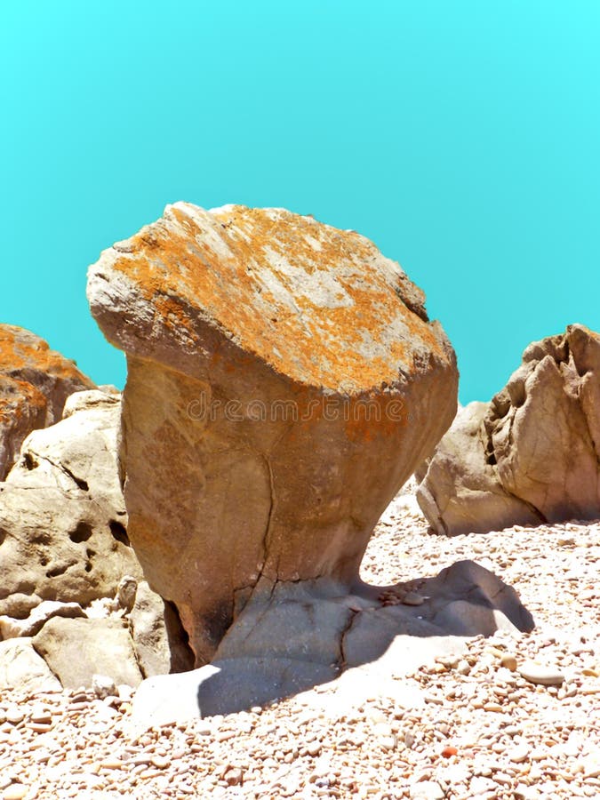 Beach Sculpture stock photo. Image of rock, rocks, sculpture - 36981024