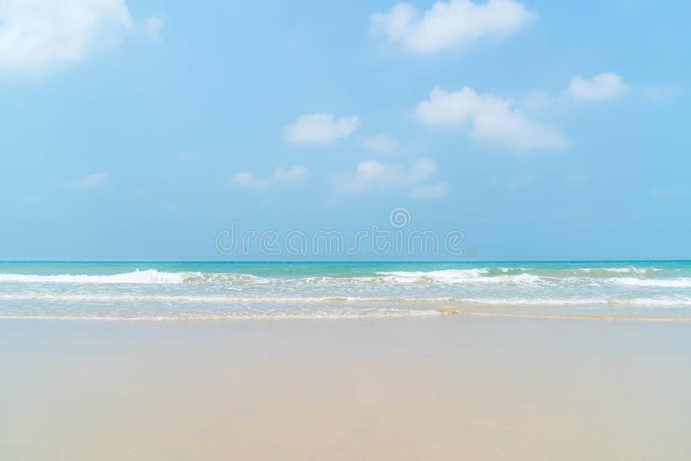 Beach and sea stock photo. Image of nature, water, background - 90712860