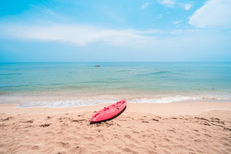 The Beach and the Sea during the Day Stock Photo - Image of vacation ...