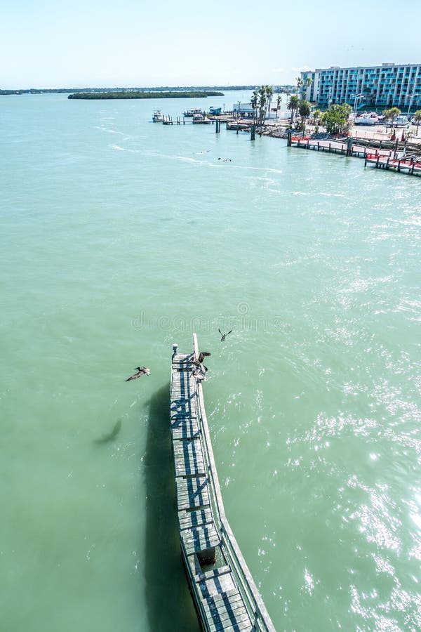 Beach Sea Front Scenes Near Madeira Beach Florida Stock Photo - Image ...