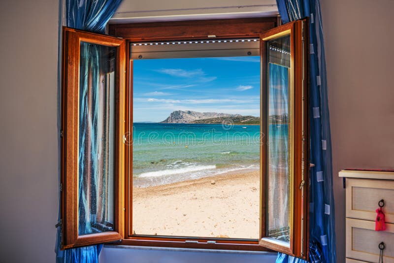 Beach Seen Open Window Stock Photos - Free & Royalty-Free Stock Photos ...