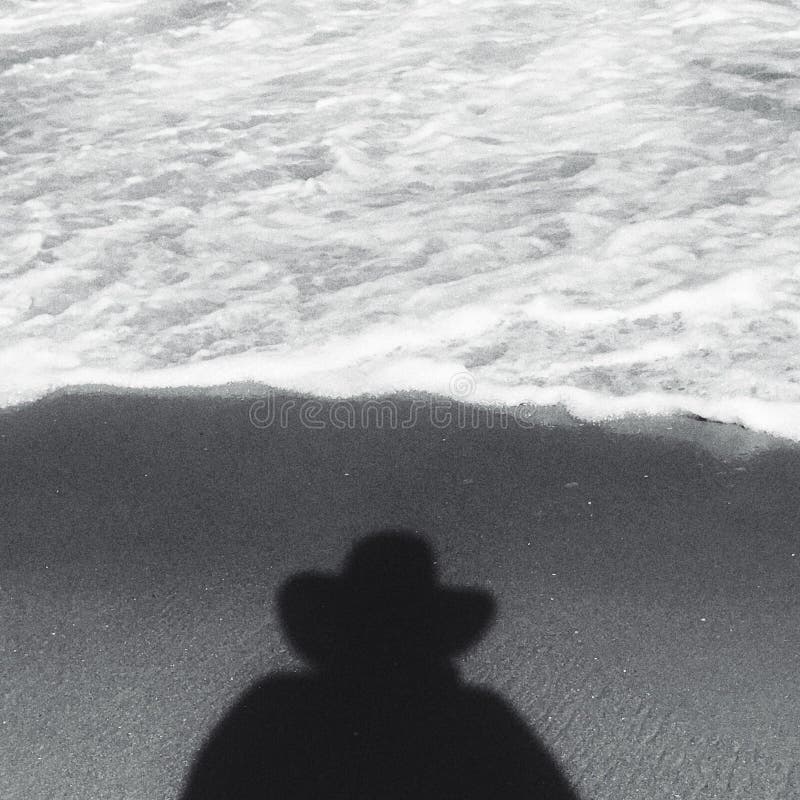 Beach Shadow stock photo. Image of shadow, sunlight - 128082988