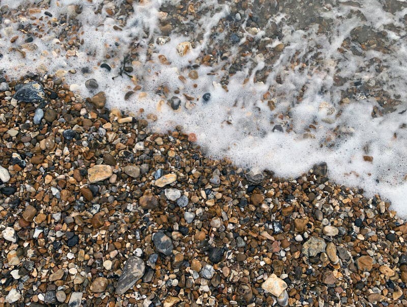 Beach shingle and stones stock photo. Image of shingle - 167516462