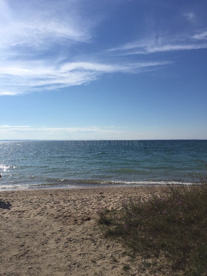 Beach stock photo. Image of clouds, shore, scenic, beach - 93071906