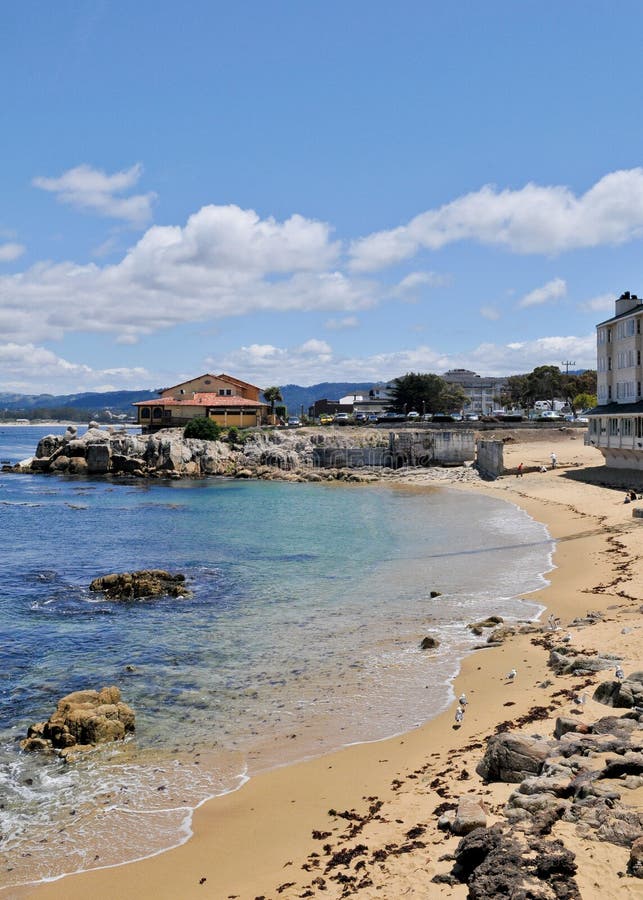 Beach shoreline view stock photo. Image of california - 59054524