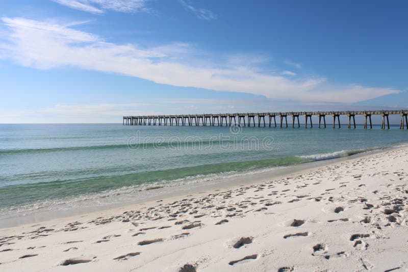 Beach side view 0001 stock photo. Image of ocean, tower - 268130014