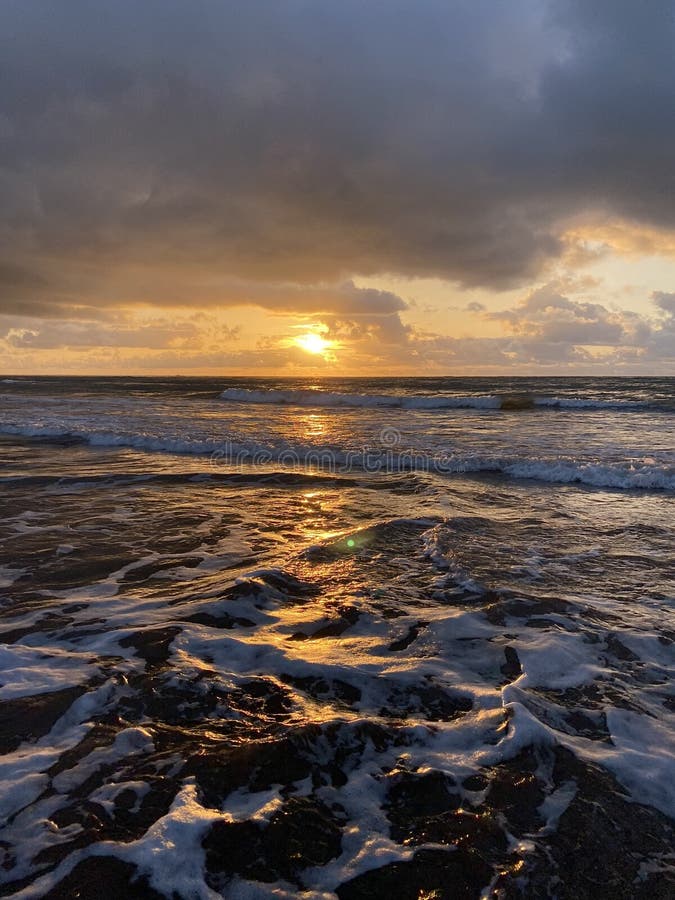Beach Sidi Rahal in Morocco Stock Photo - Image of sunlight, sidi ...