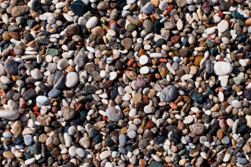 Beach small colored pebble stock photo. Image of october - 42807912