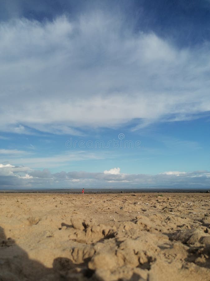 The Beach at Southerness Scotland Stock Image - Image of steppe ...