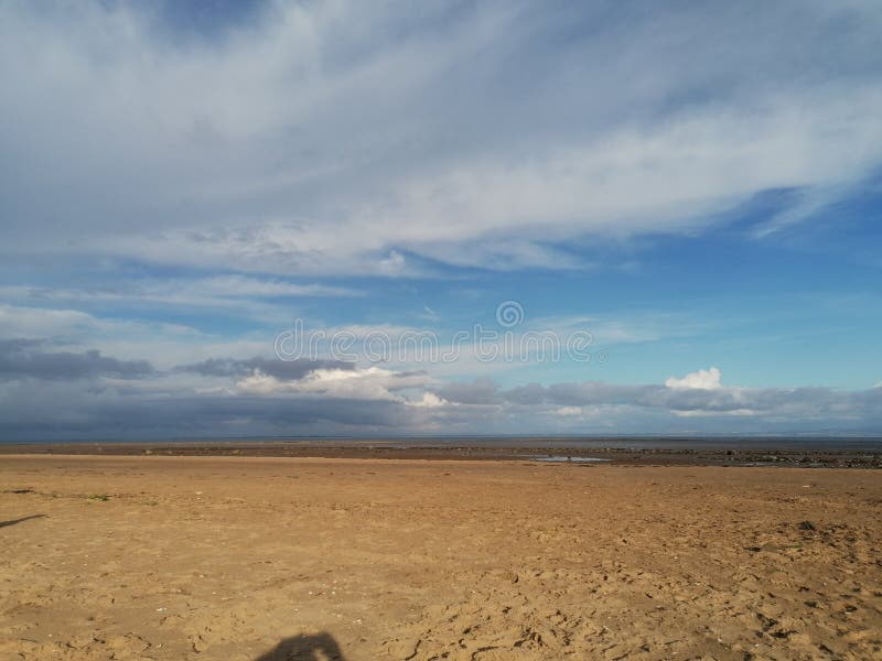 The Beach at Southerness Scotland Stock Image - Image of landscape ...