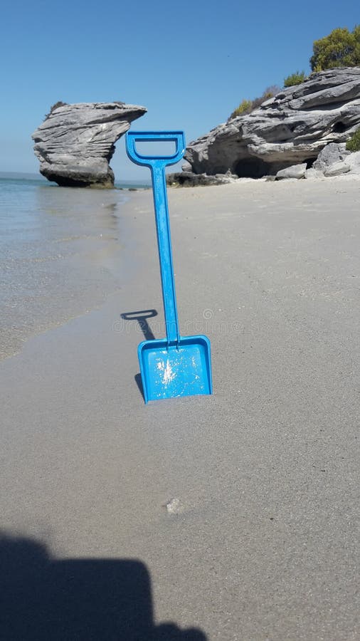 Beach Spade stock photo. Image of shore, play, sandy, summer - 1438312