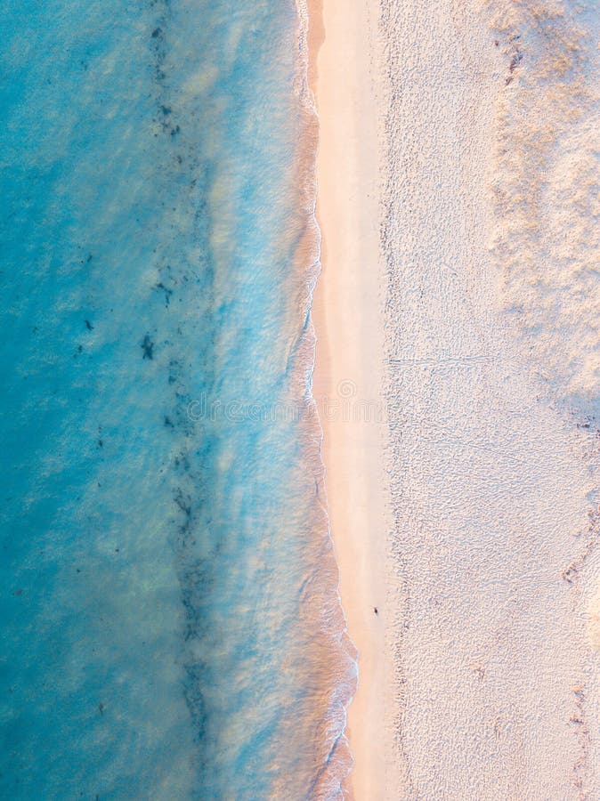 Beach Split stock image. Image of natural, blue, wave - 118743971