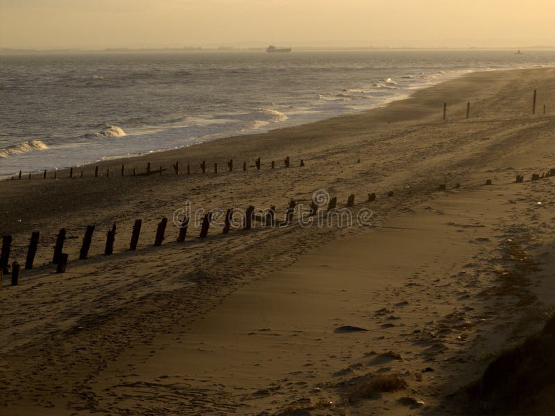 Beach, Spurn Point stock image. Image of nature, point - 32326659