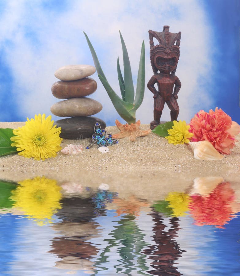 Beach Still Life stock image. Image of relaxing, island - 3203685