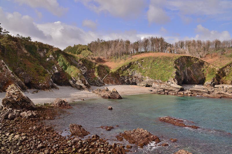 Beach of stones stock image. Image of cold, cliffs, beach - 94759651