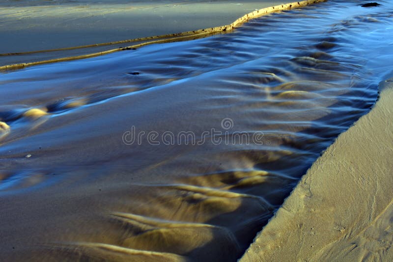 Beach stream stock image. Image of travel, landscape - 108425785