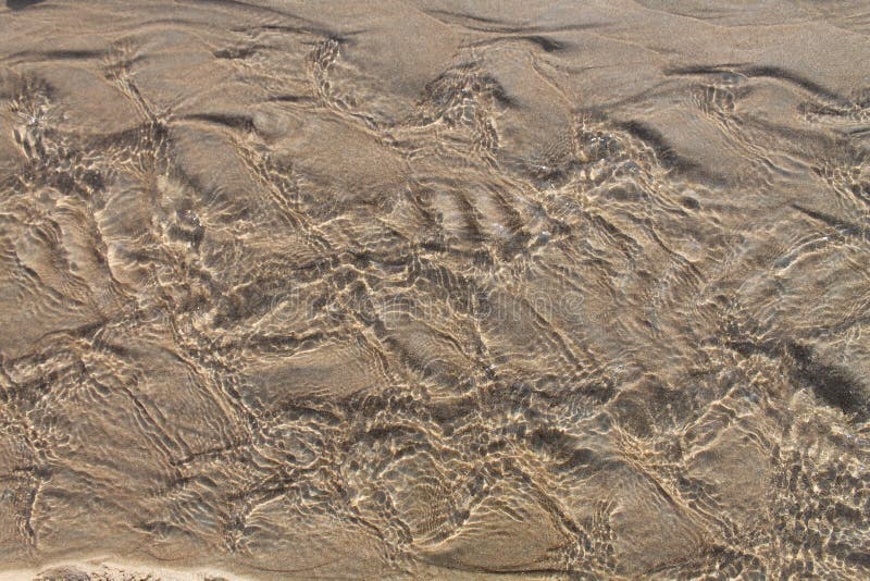 Beach Structures in the Sand Stock Photo - Image of beach, water: 51371572